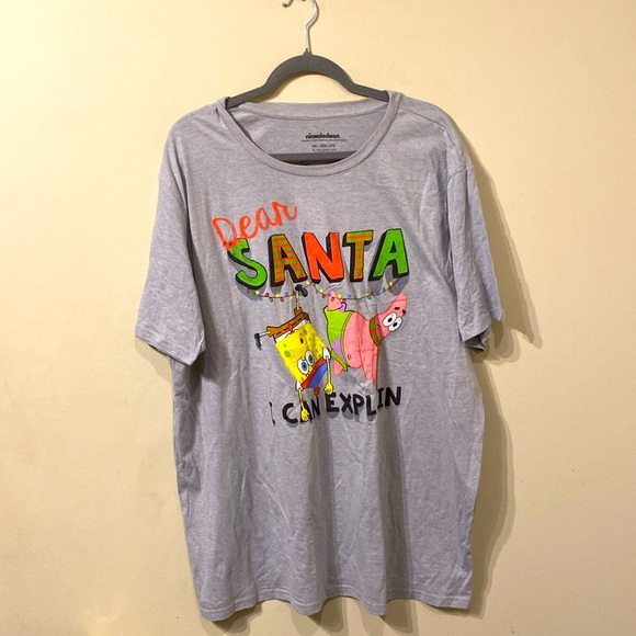 Nickelodeon | Shirts | Gray Nickelodeon Sponge Bob And Patrick Dear ...